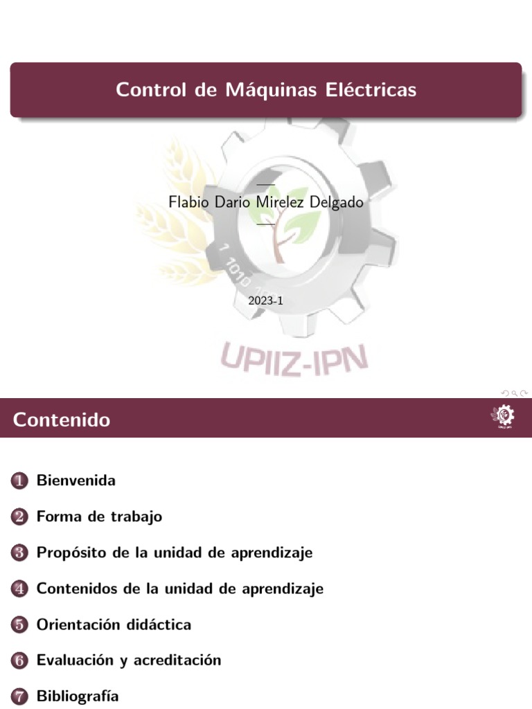 Control Maquinas Electricas | PDF | Corriente eléctrica | Electrónica