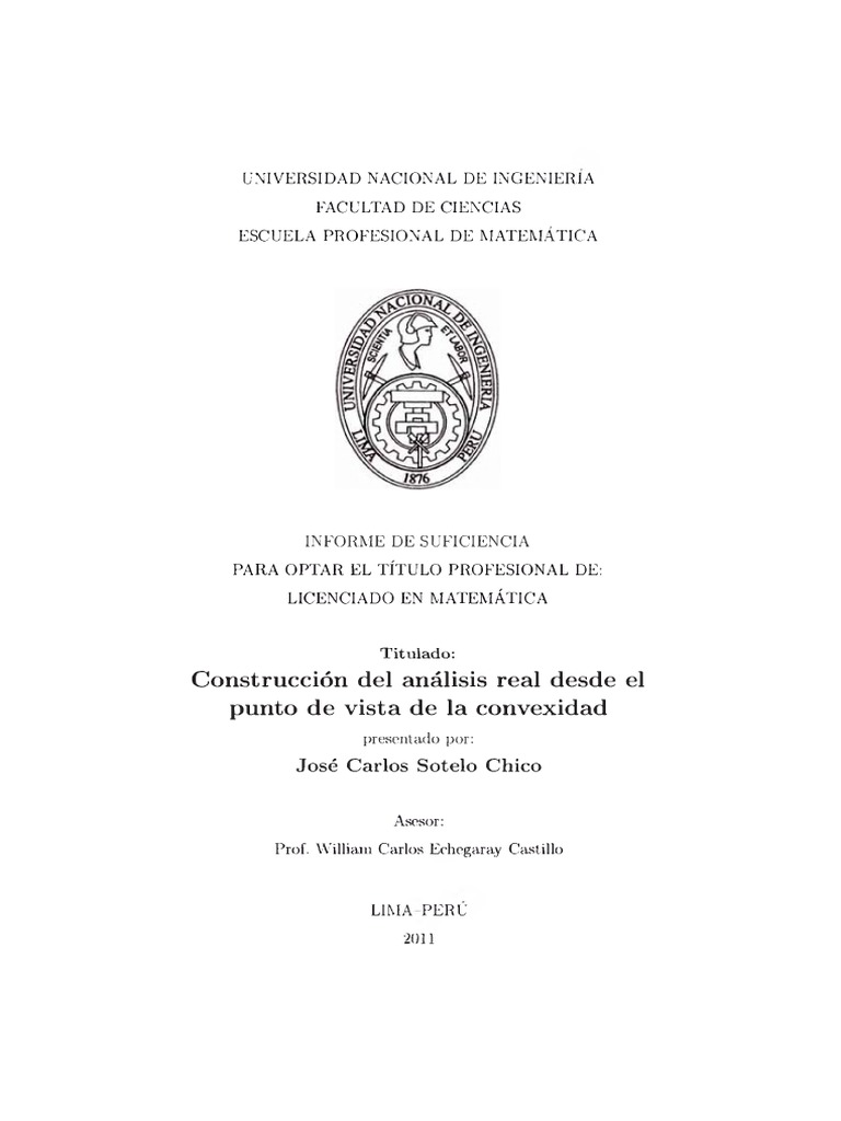 Análisis Real y Convexidad Matemática | PDF | Derivado | Espacio vectorial