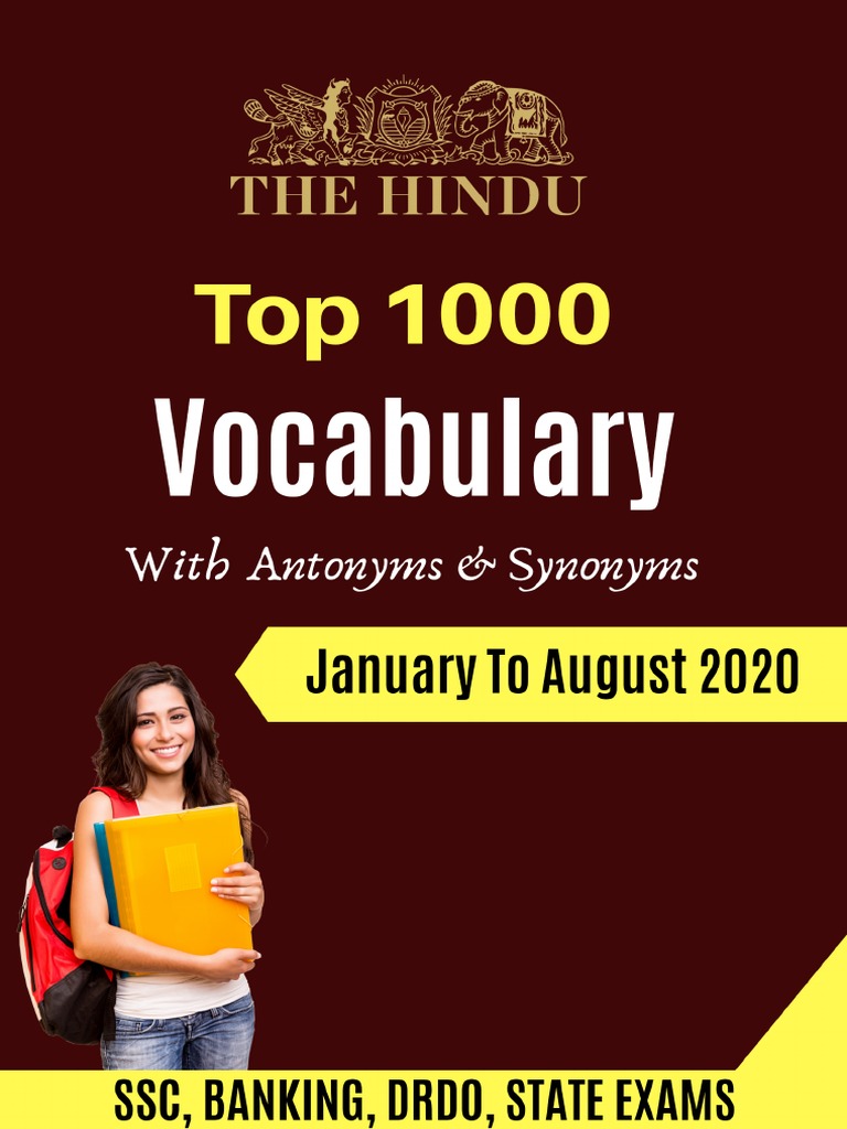 1000 Vocabulary | PDF | Adjective | Noun