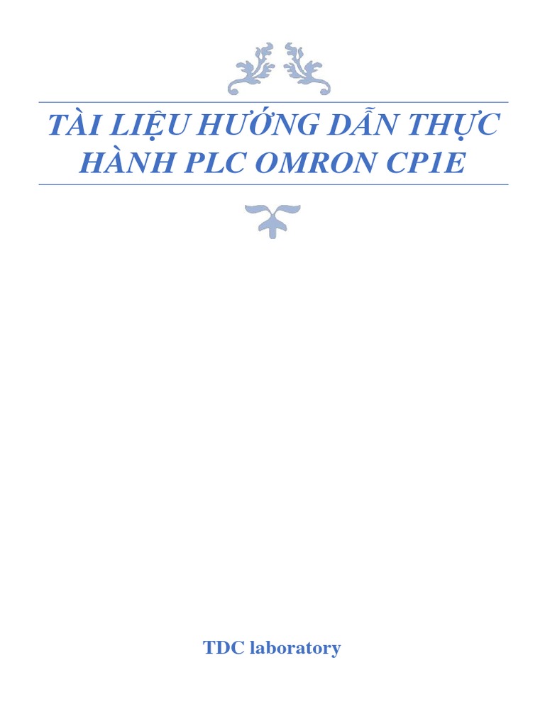 HDTH PLC Omron | PDF