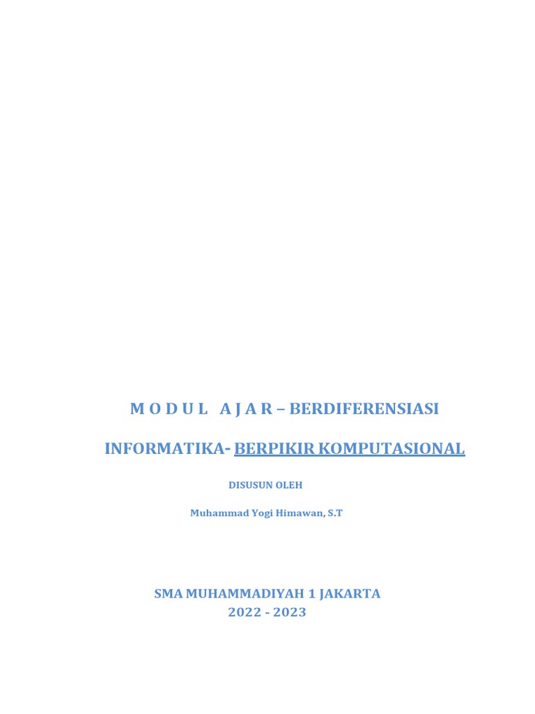 Modul Ajar BK | PDF
