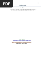 Intellectual Property Law Notes | PDF | Copyright | Intellectual Property
