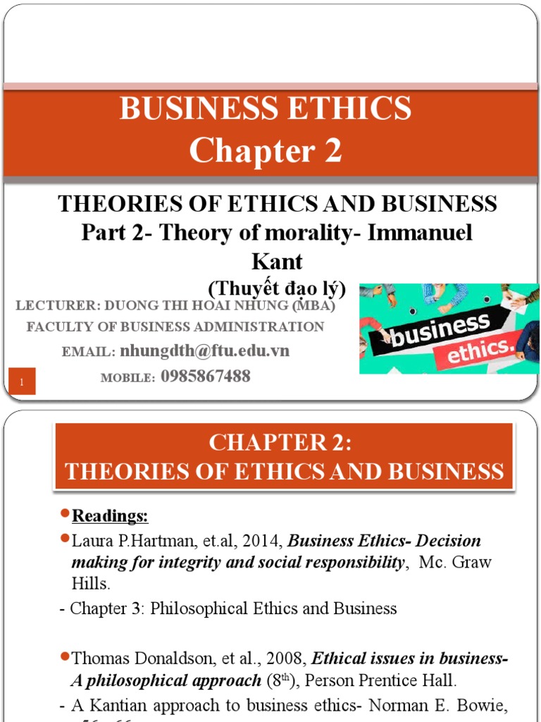 Ch2 P2 Kant Theory SV | PDF | Immanuel Kant | Autonomy