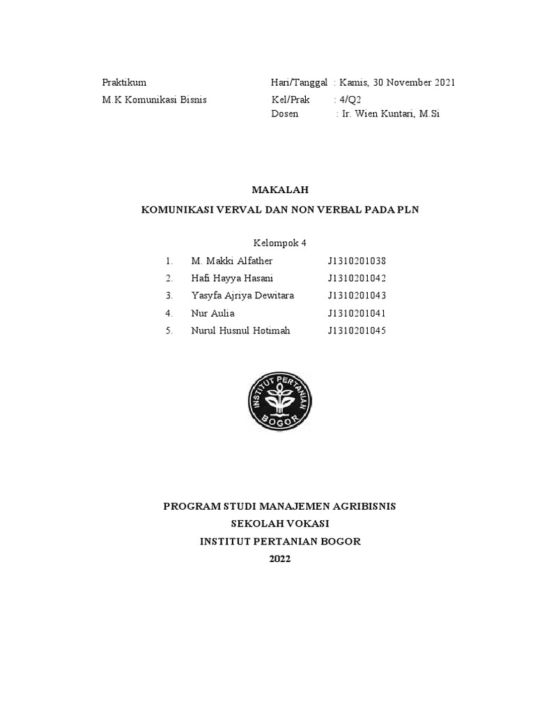 Kelompok 4 - KOMBIS - MAB QP2 | PDF