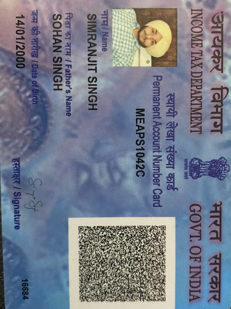 Pan Card PDF | PDF