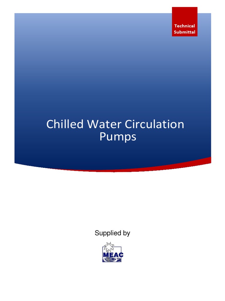 Submittal Wilo 01 | PDF | Pump | Mains Electricity