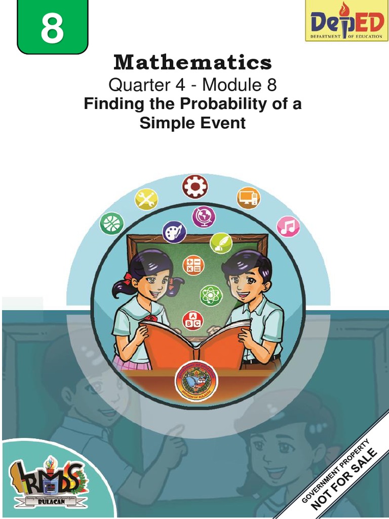 Mathematics 8 Q4 Module 8 Corrected | Download Free PDF | Probability | Randomness