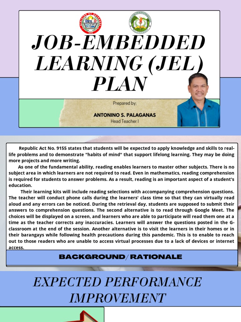 Jel Plan | PDF | Reading Comprehension | Learning