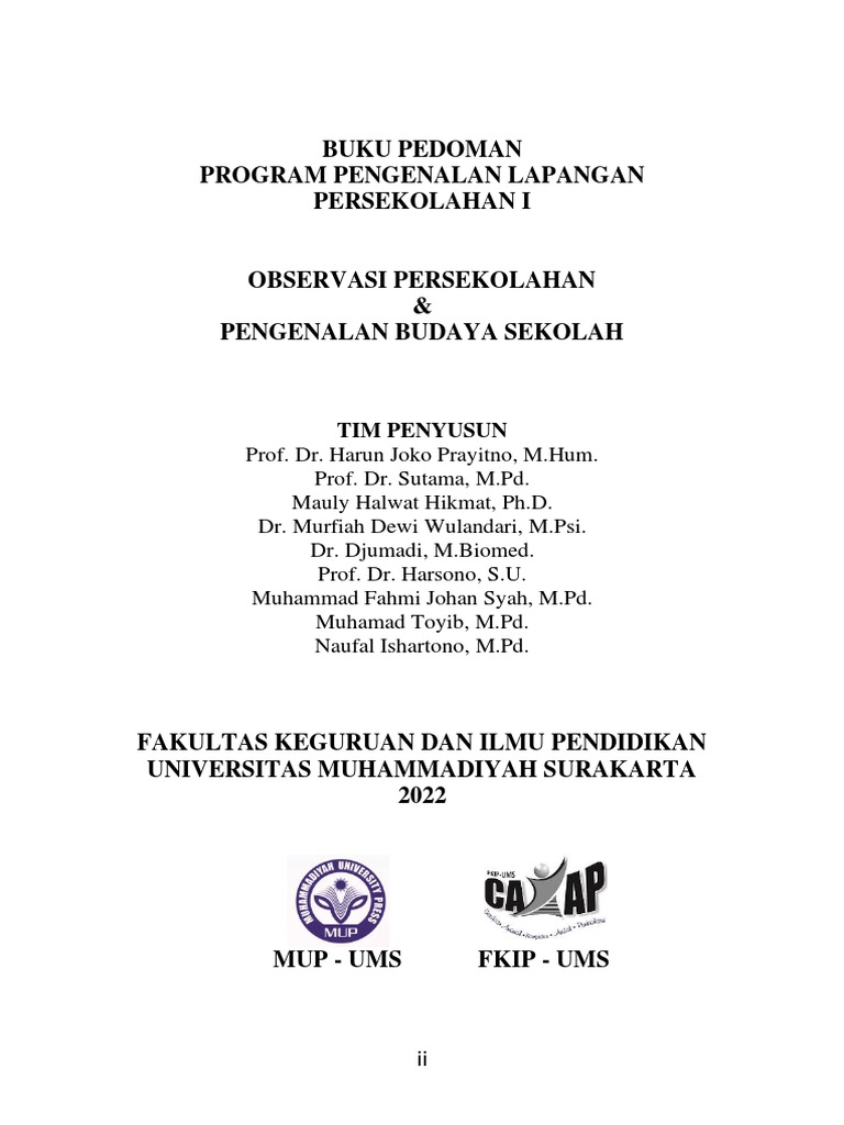 Pedoman PLP 1 2022 | PDF