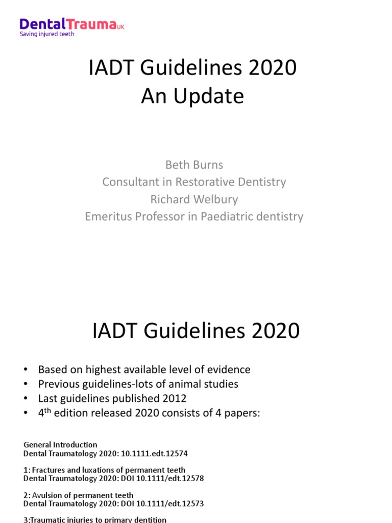 3 DTUK - IADT - Guidelines - 2020 - Update - 120920 | PDF | Medicine ...