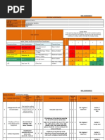 Risk Assessment For Plaster Works | PDF | Prevention | Safety