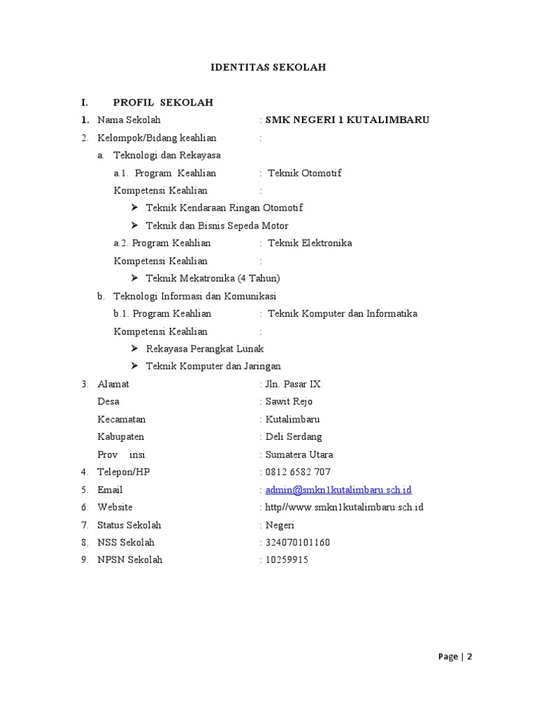 Proposal Coe Sekolah | PDF
