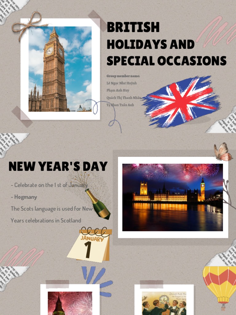 British Holidays and Special Occasions Script | PDF | Pancake | Festival
