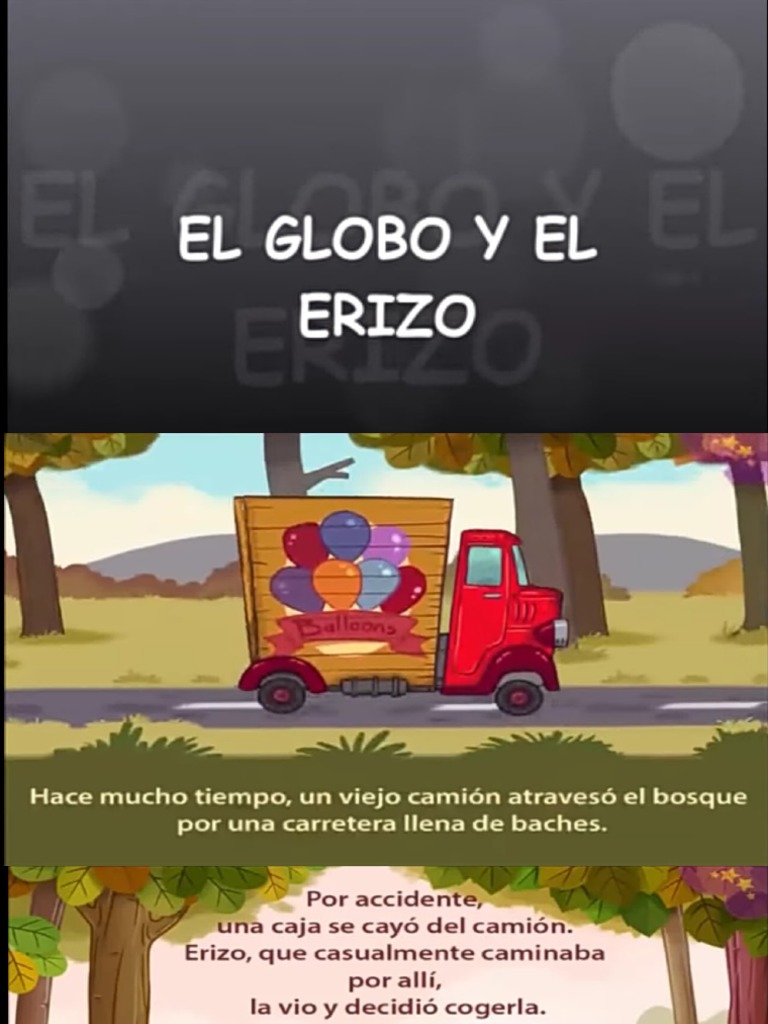 Cuento El Erizo y El Globo | PDF