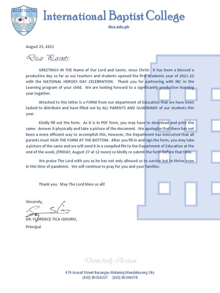 barangay-letter | PDF