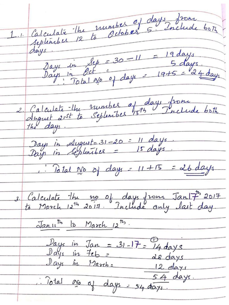 Calender Notes | PDF