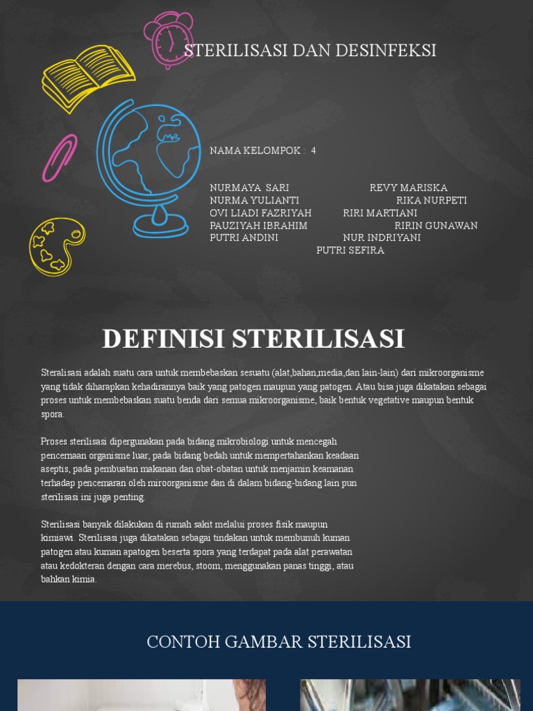 Sterilisasi Dan Disinfeksi | PDF