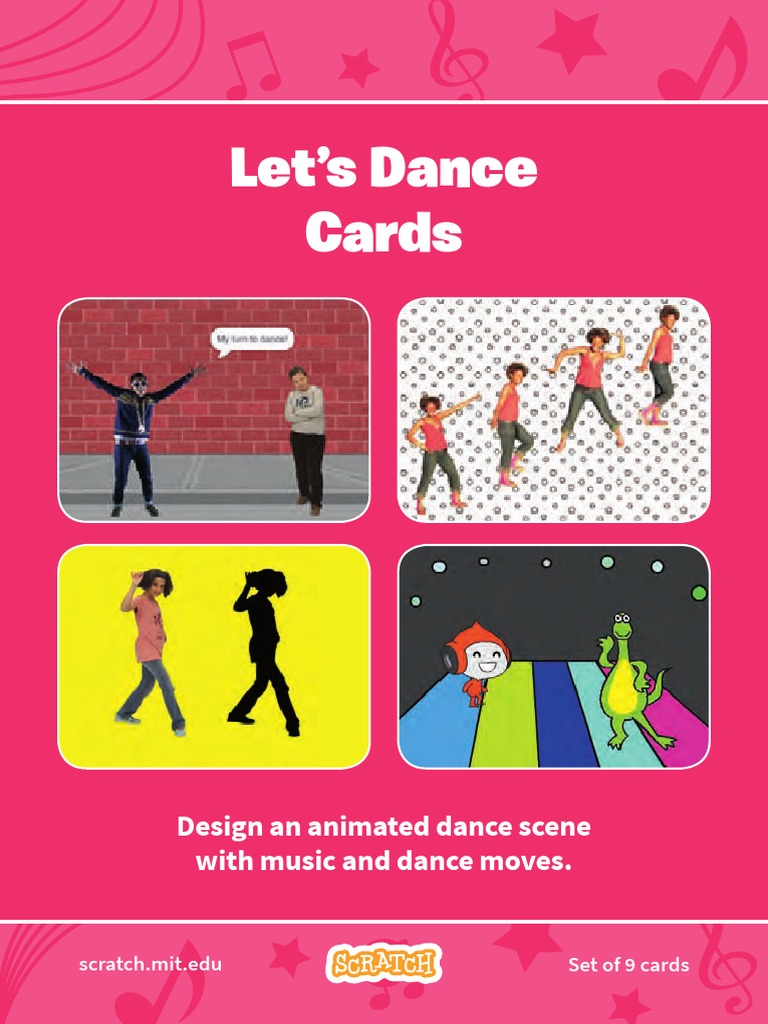 Let’s Dance Cards Animation Guide | PDF | Dances | Performing Arts