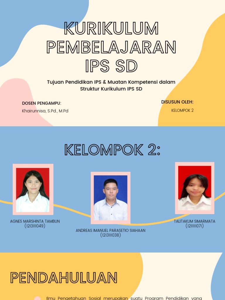 PEND. IPS SD Kelompok 2 | PDF
