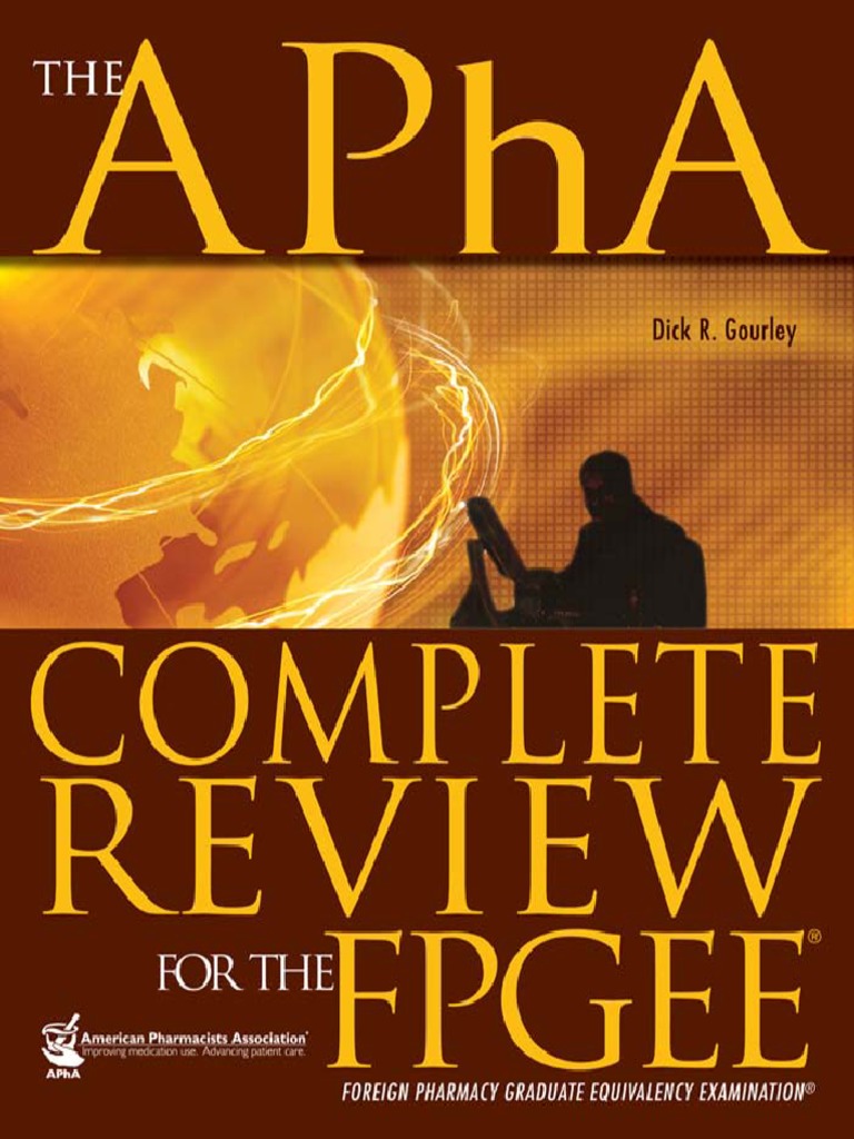APhA Review For FPGEE | PDF | Science & Mathematics