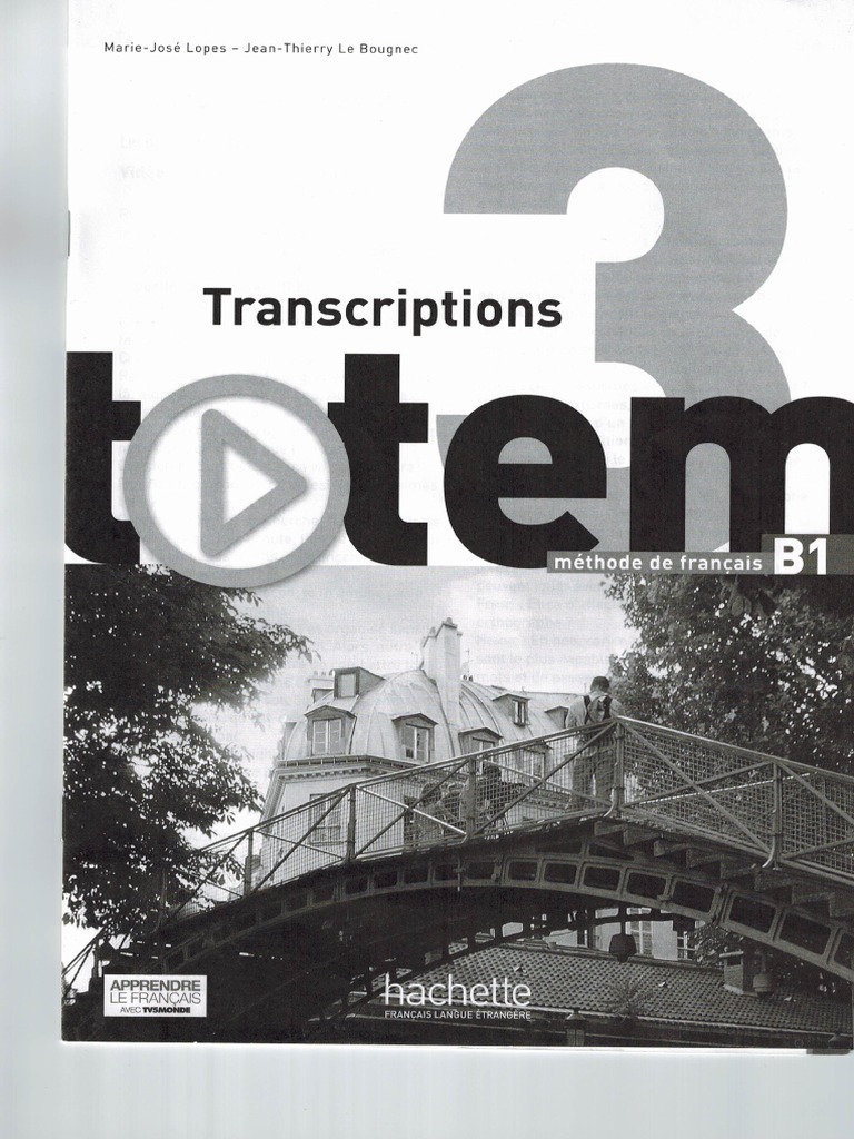 Totem 3 - Transcriptions | PDF