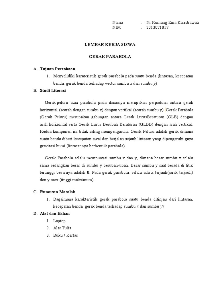 Lks Vektor, GLB, GLBB | PDF