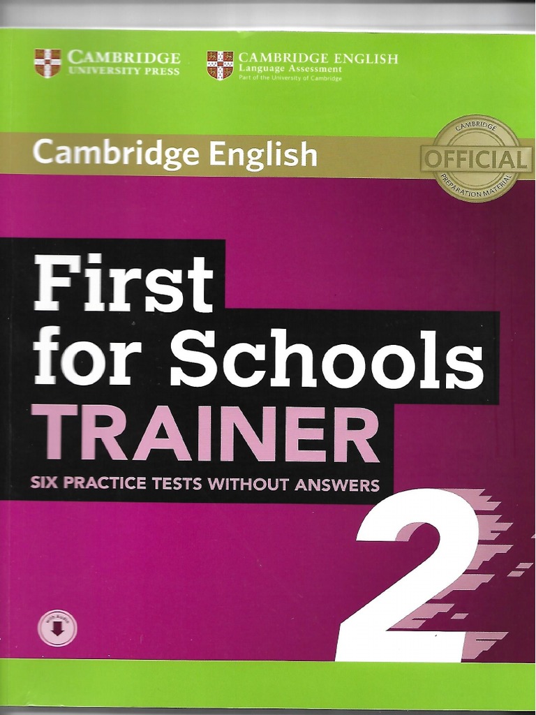 First For Schools Trainer 2 | PDF
