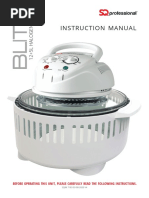 Blue-M Oven Instruction Manual | PDF | Power Supply