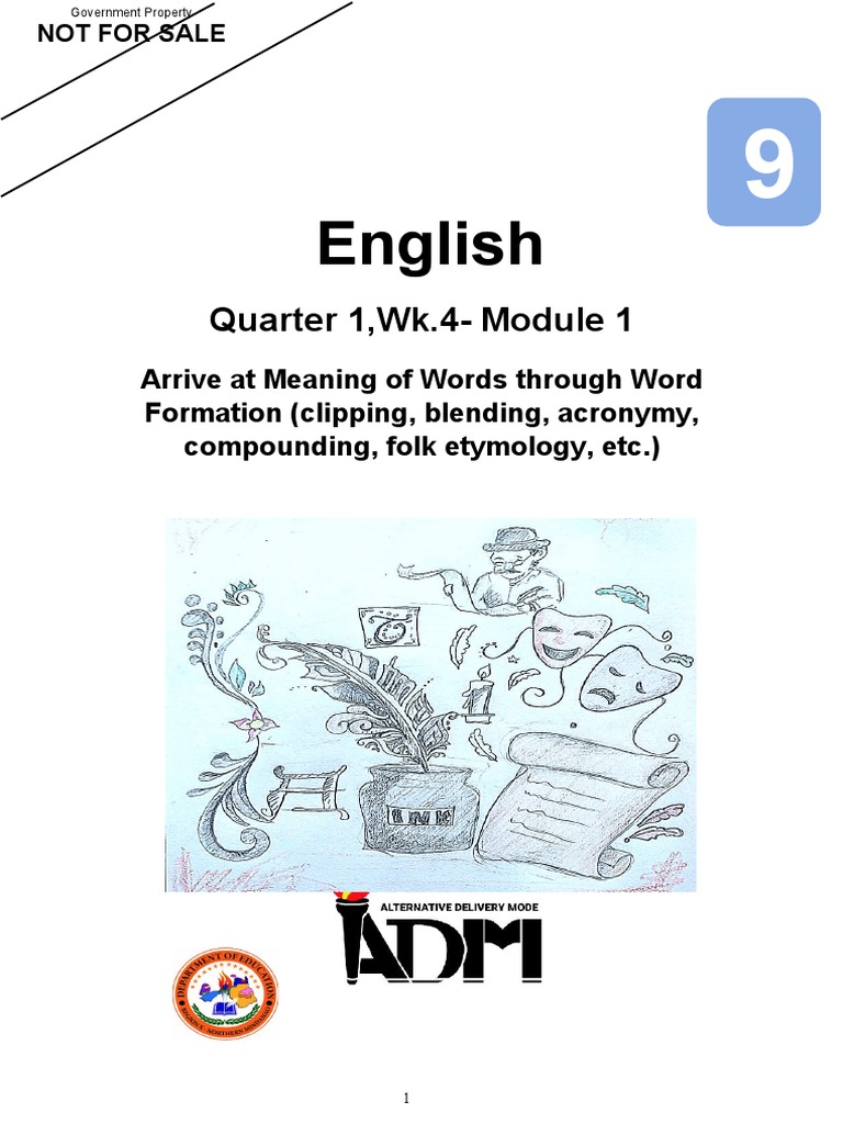English9 - q1 - Mod1 - Arrive at Meaning of Words Through Word ...