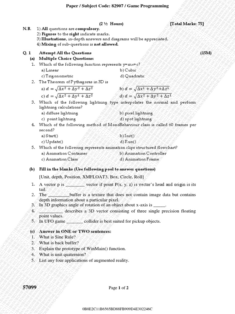 Game Programming | PDF