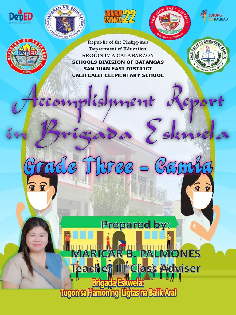 Accomplishment Brigada 2022 2023 | PDF | Behavior Modification | Learning