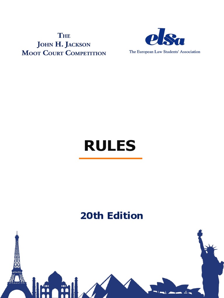 The Rules | PDF | Lawyer | World Trade Organization