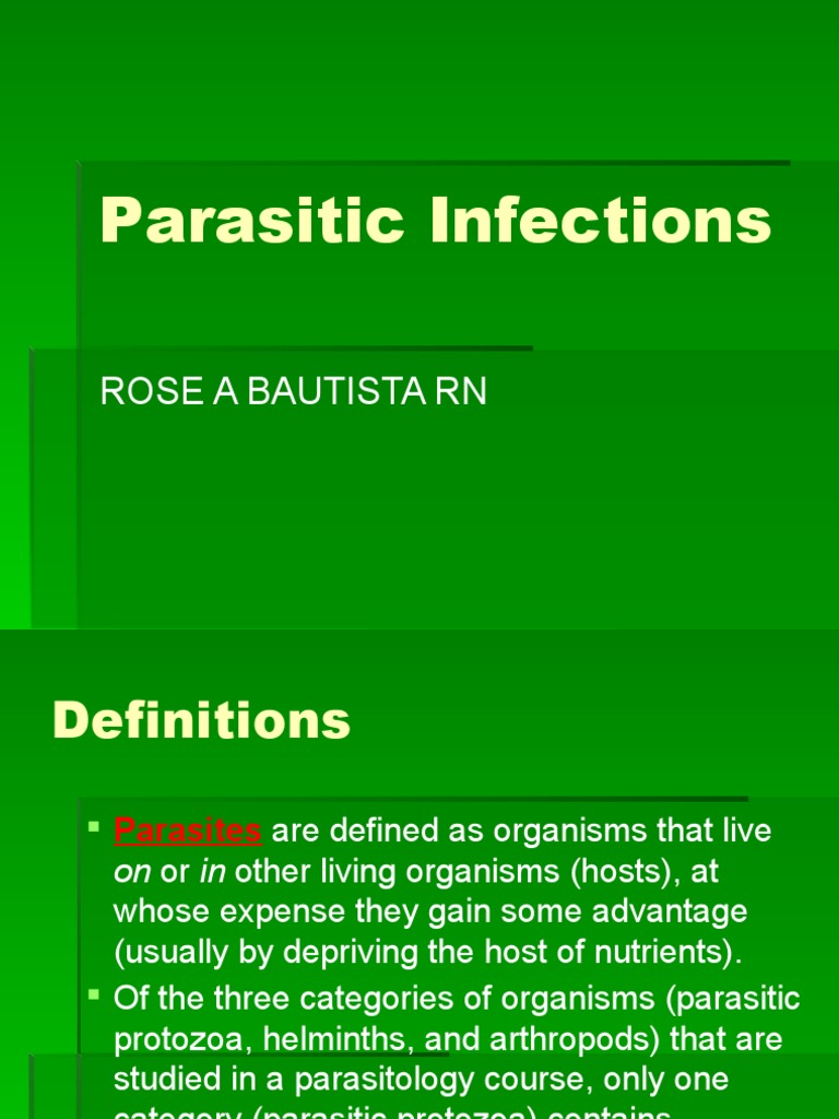 Overview of Parasitic Infections | PDF | Parasitism | Protozoa