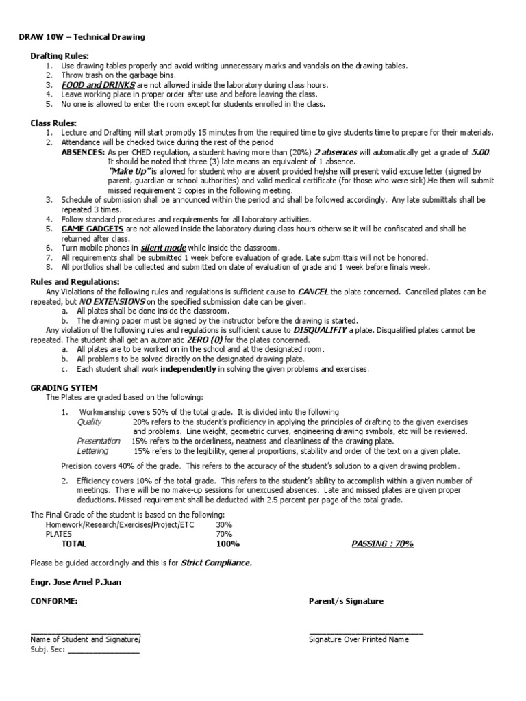 Drawing Guidelines With Form - Wiz | PDF