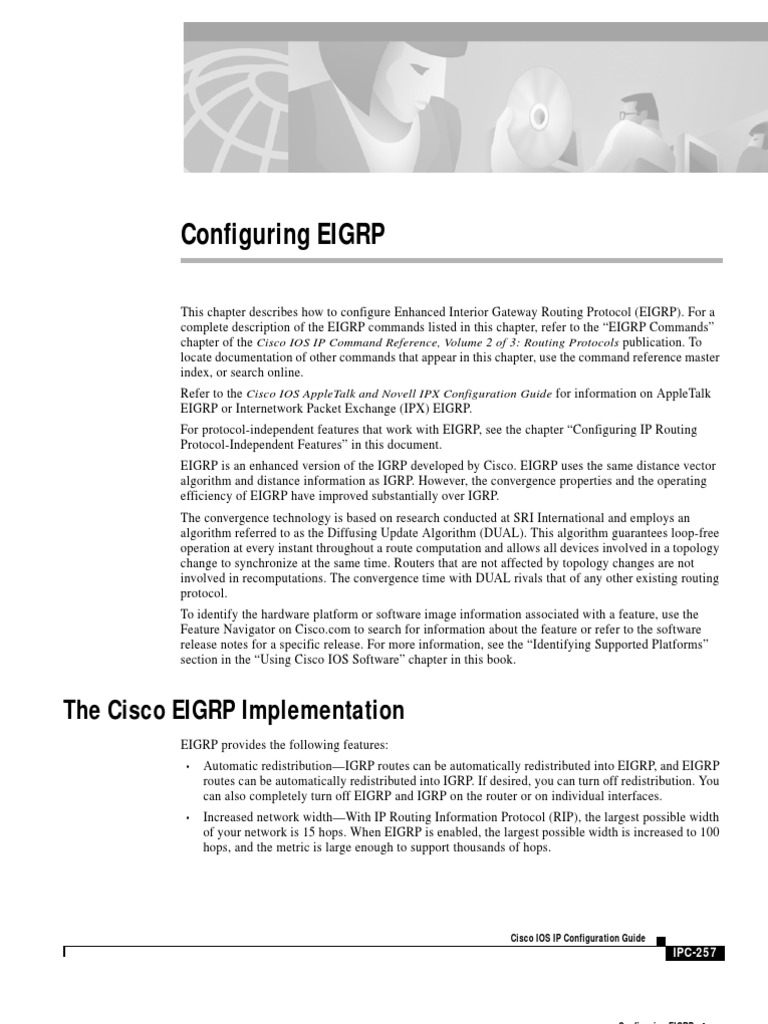 How To Configure EIGRP On Routers | PDF