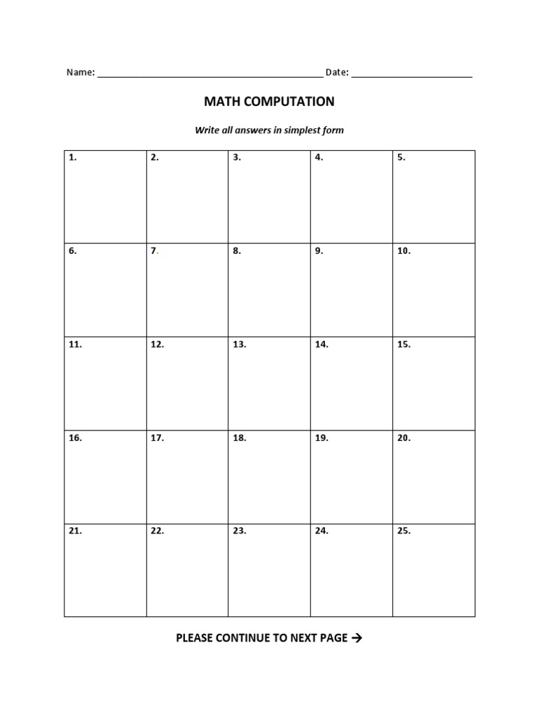 WRAT5 + SATA Answer Sheets | PDF