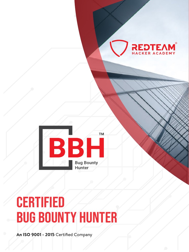 Certified Bug Bounty Hunter: An ISO 9001 - 2015 Certified Company | PDF | Security | Computer ...