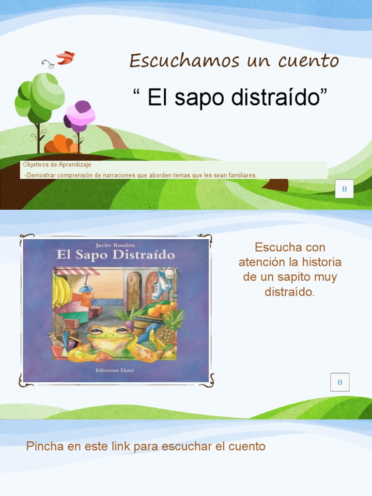 1AB El Sapo Distraido (08 JUNIO) | PDF