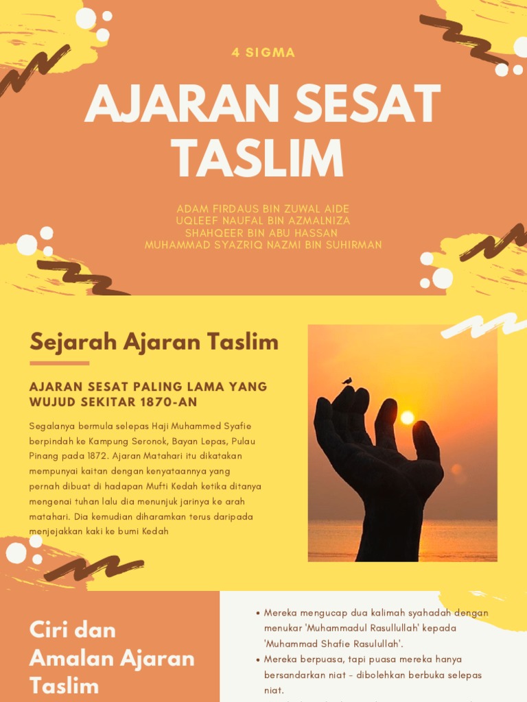 Ajaran Sesat Taslim | PDF