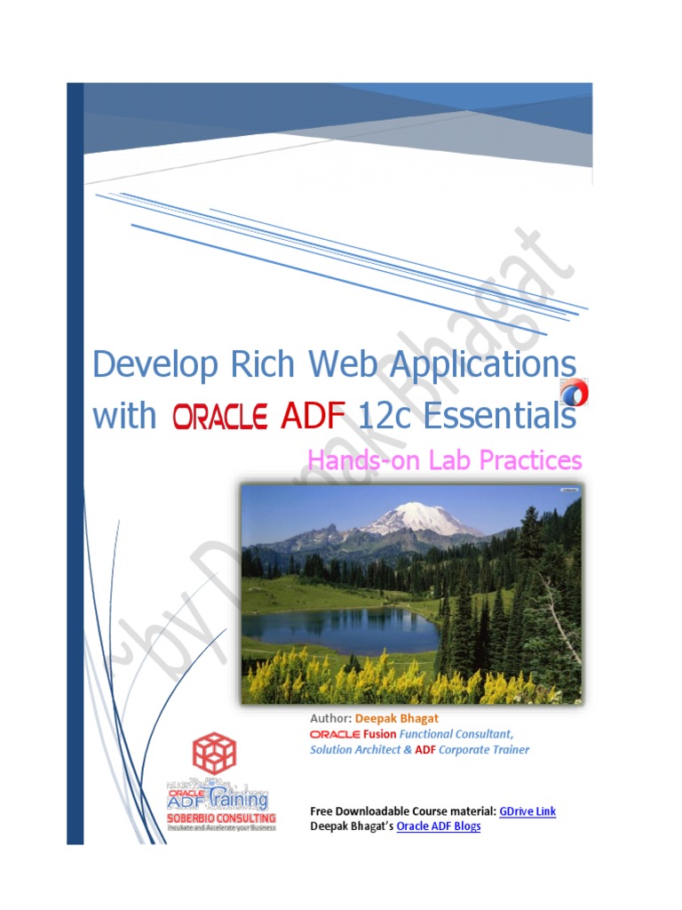Oracle ADF Training Hands-On Lab Practices - Student | PDF | Databases ...