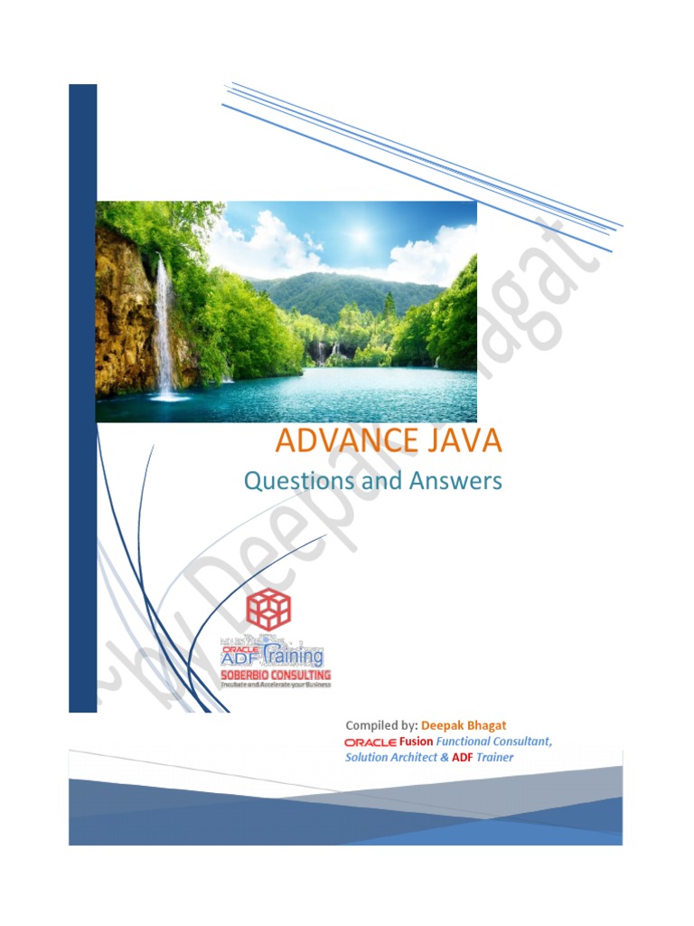 Advance Java Interview Questions and Answers | PDF | Network Socket ...