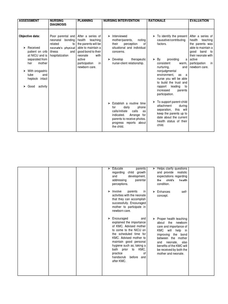 Ilagan - NCP - Nicu | PDF | Neonatal Intensive Care Unit | Infants