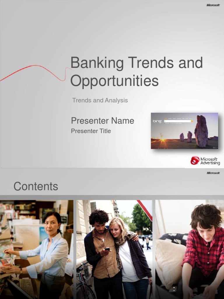 Banking Search and Display Trends - Feb2011 | PDF | Inflation | Mobile App
