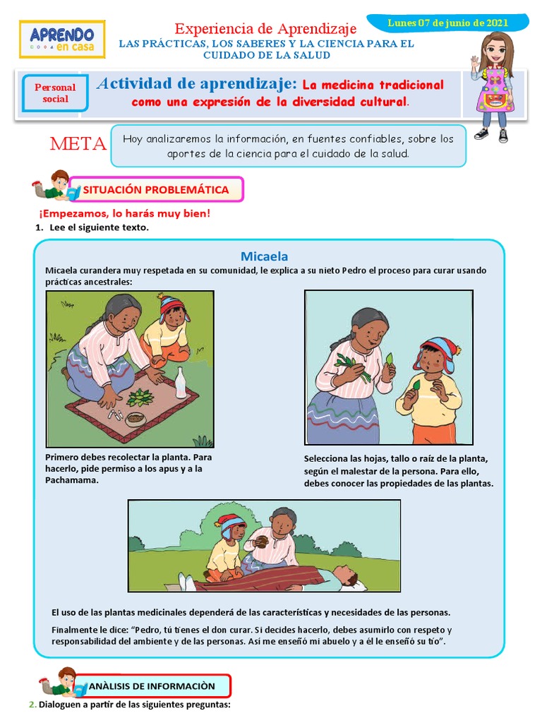 DIA 1 La Medicina Tradicional Como Una Expresión de La Diversidad ...