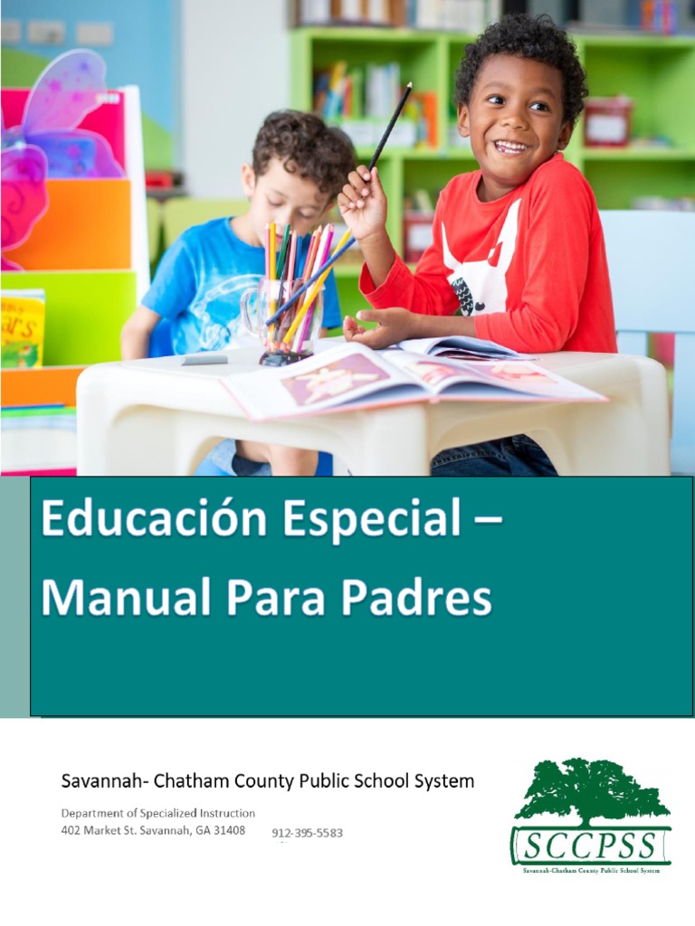 Educacion Especial Manual para Padres | PDF | Educación especial | Espectro autista