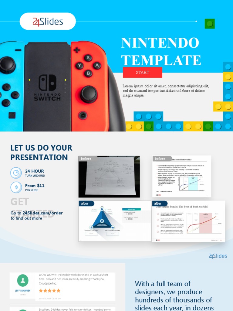 Affordable Slide Design Services | PDF | Nintendo