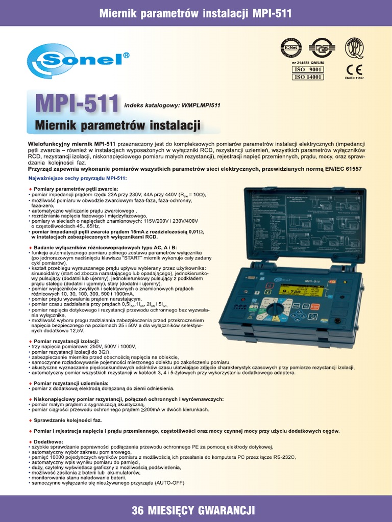 Kat Mpi-511 | PDF