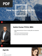 SBL - Answer Script | PDF | Restaurants | Diversification (Finance)