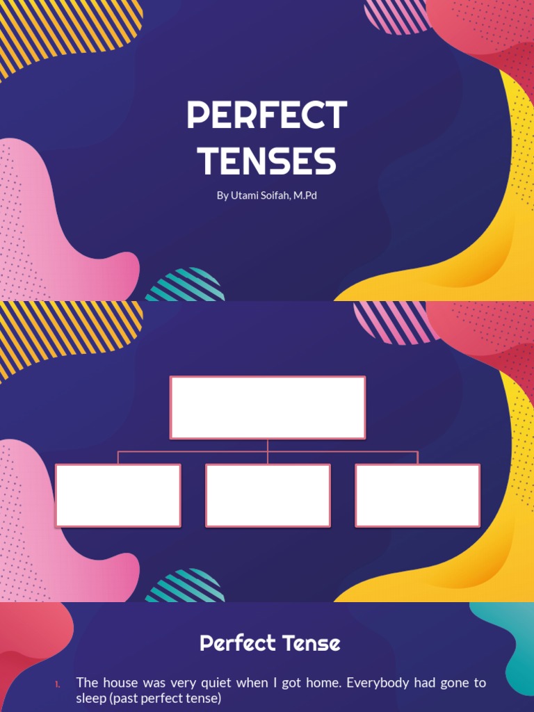 Tenses: Perfect Tenses Explained | PDF
