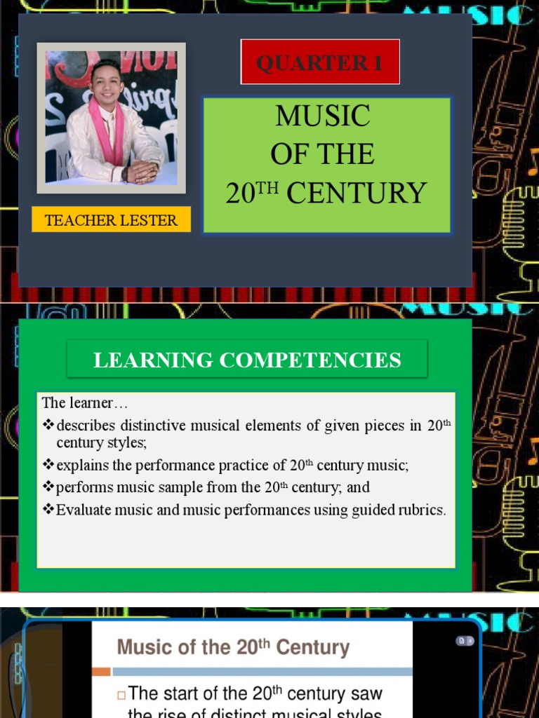 20th Century Music Learning Guide | PDF